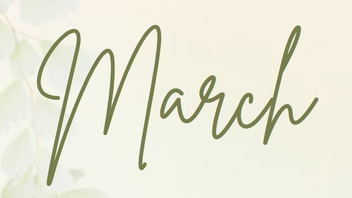 March parish calendar | St Philip Anglican Church