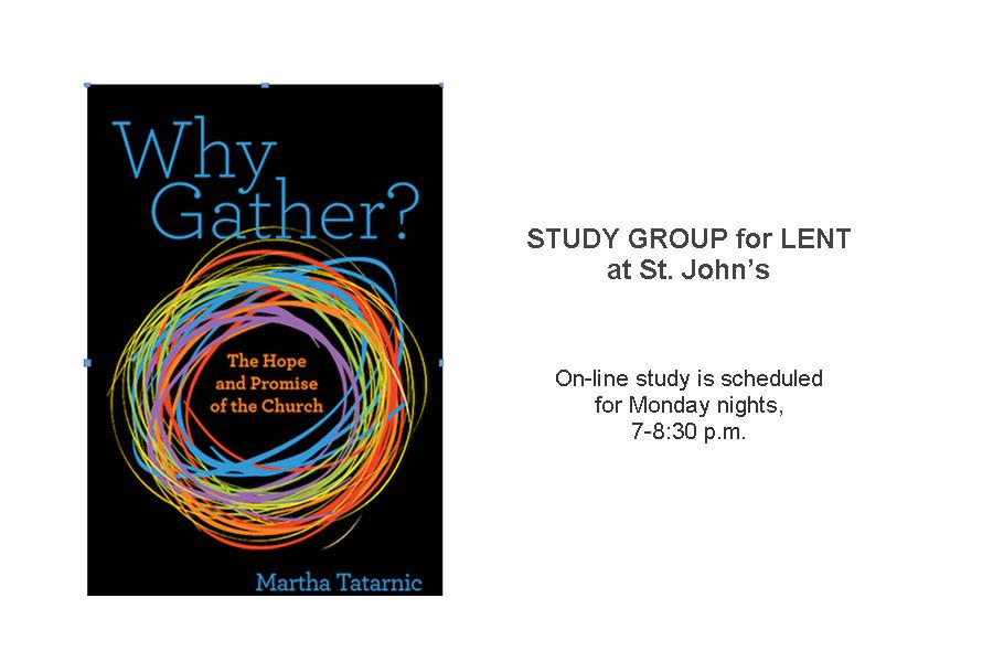 STUDY GROUP for LENT at St. John’s | Church of Saint John the Evangelist