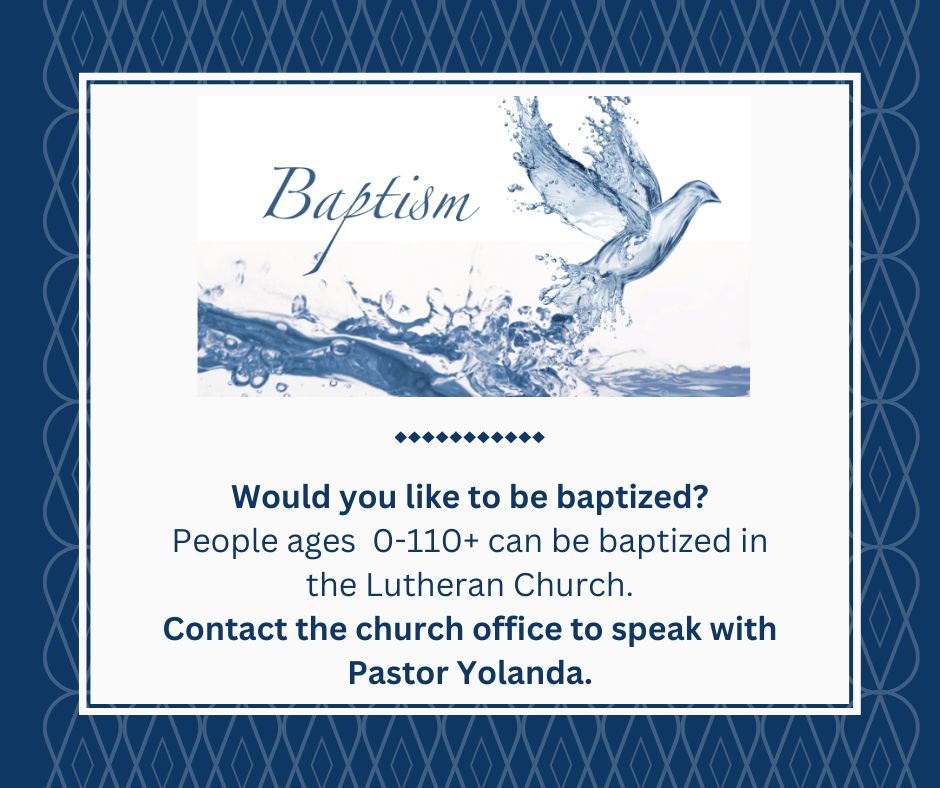 Baptism | Salem Lutheran Church