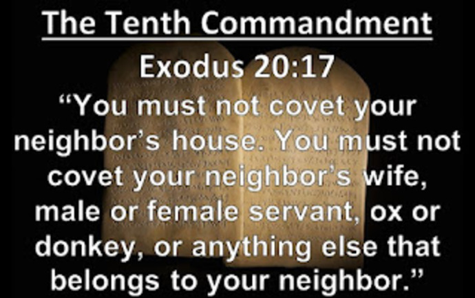 do not covet commandment