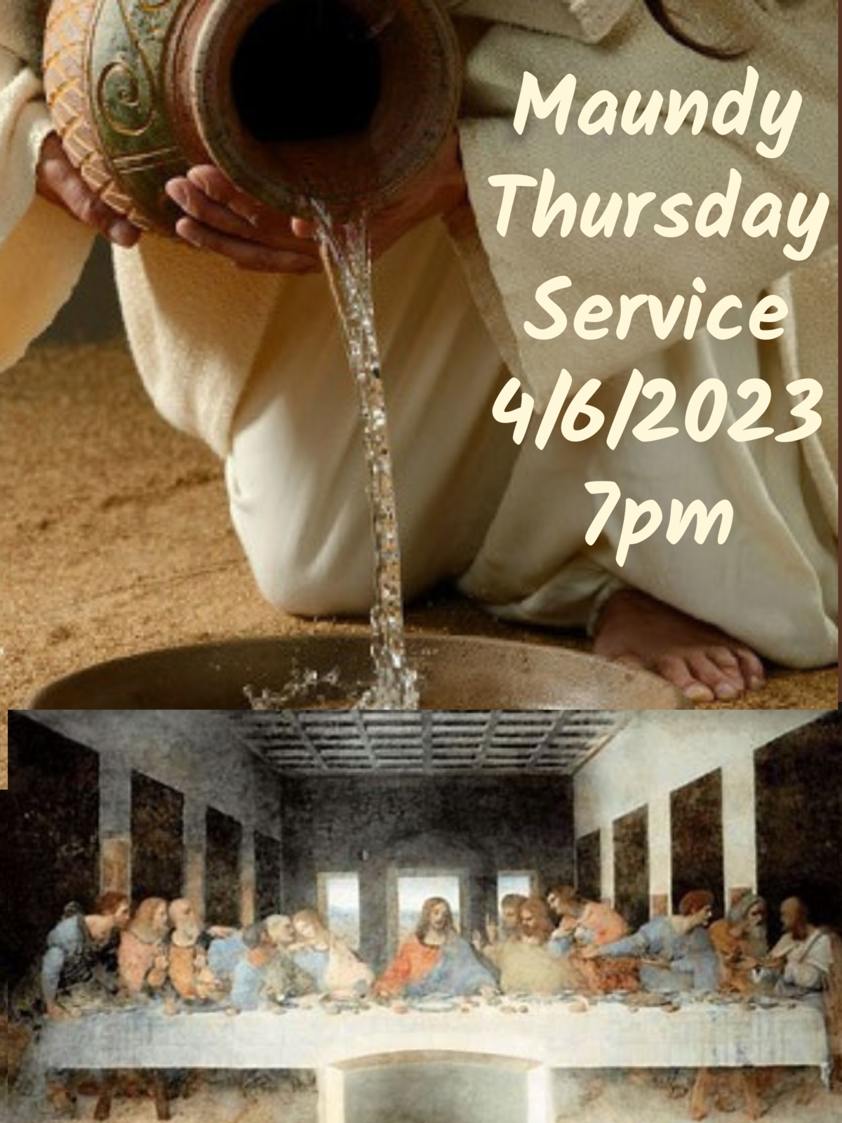 Worship Info + Bulletin for Maundy Thursday 2023 | Worship and Arts ...