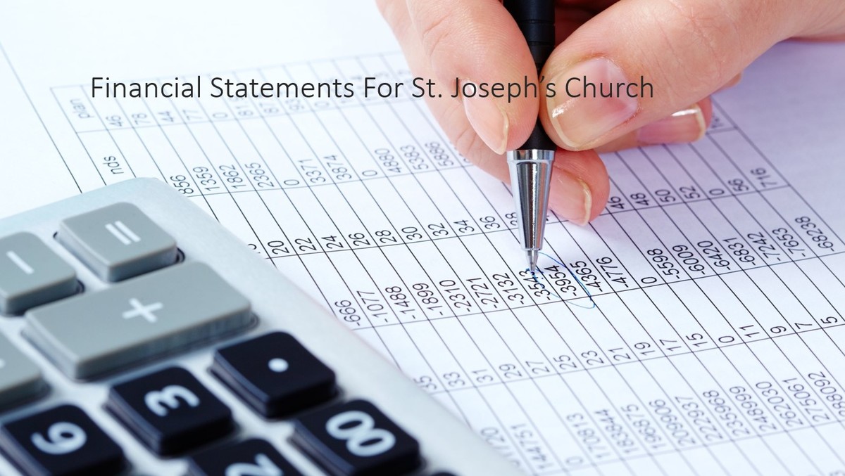 St. Joseph's Financial Information | St. Joseph's Parish