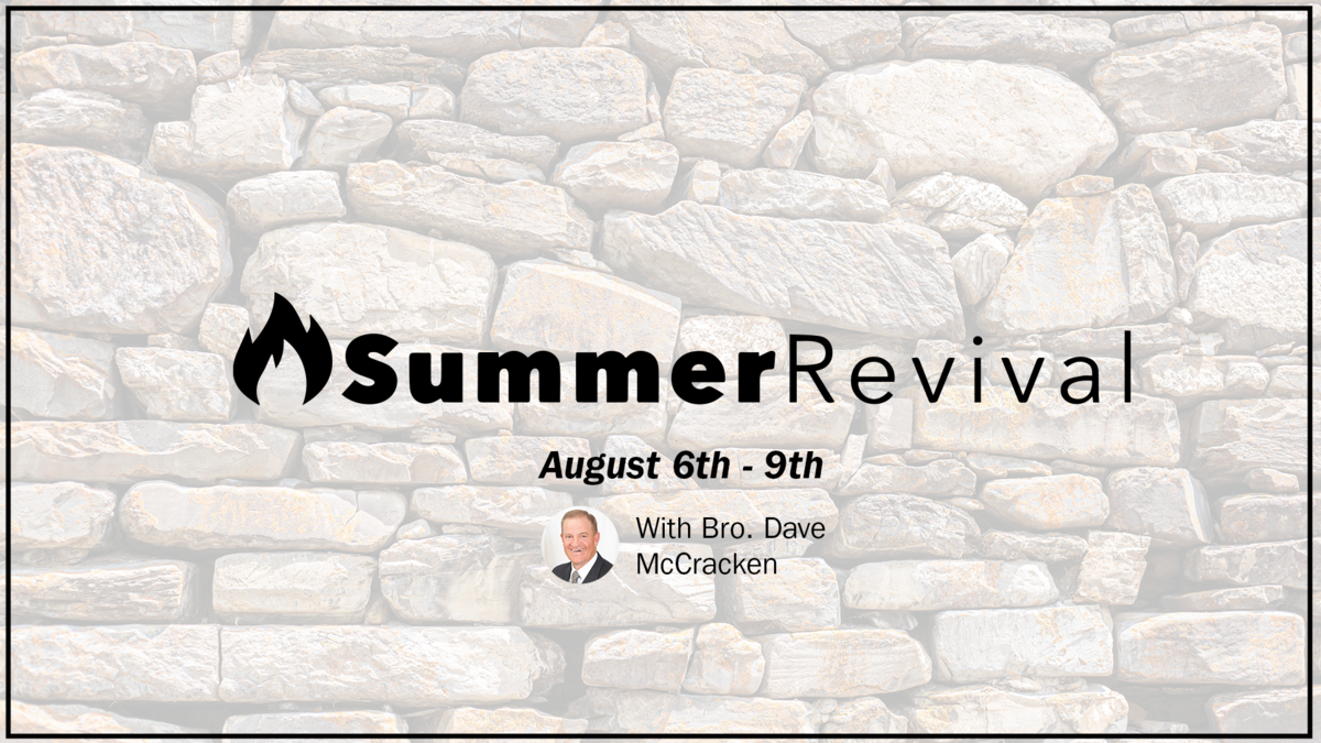 Summer Revival | Adults | Heritage Baptist Church