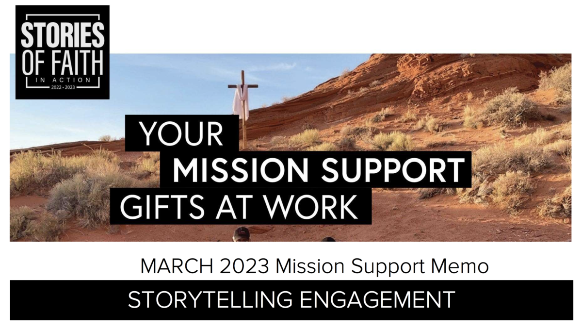 March Mission Support Memo | Southeastern Minnesota Synod, ELCA