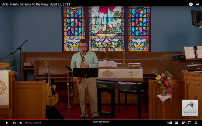 Sermons | First Congregational Church of Stanton