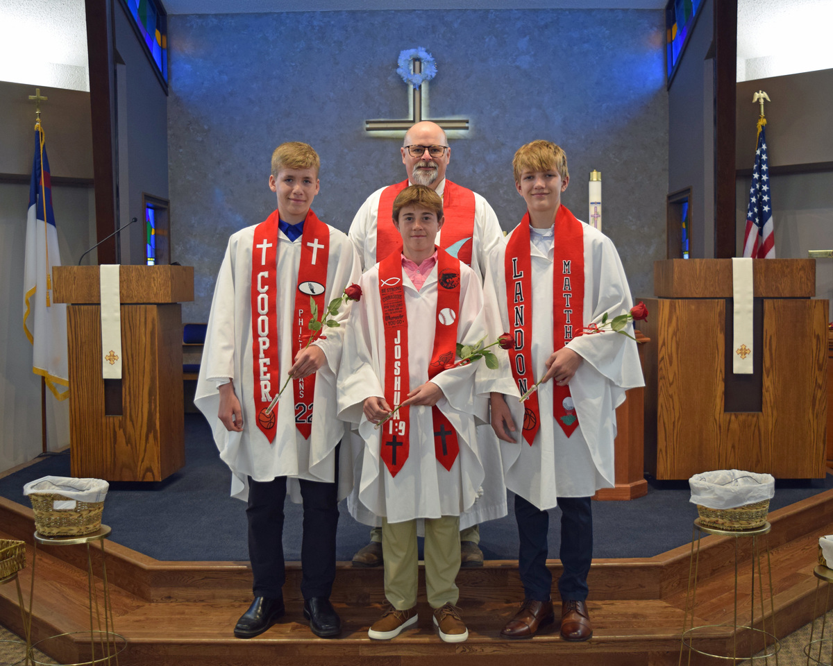 Congratulations to our 2023 Confirmands! | Salem Lutheran Church