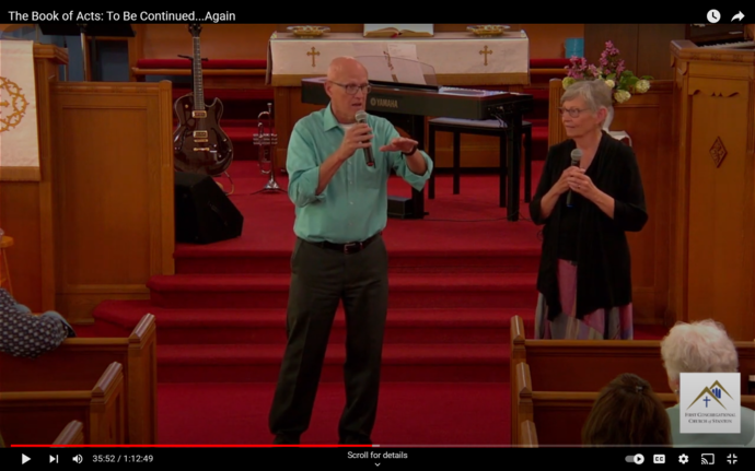 Sermons | First Congregational Church of Stanton