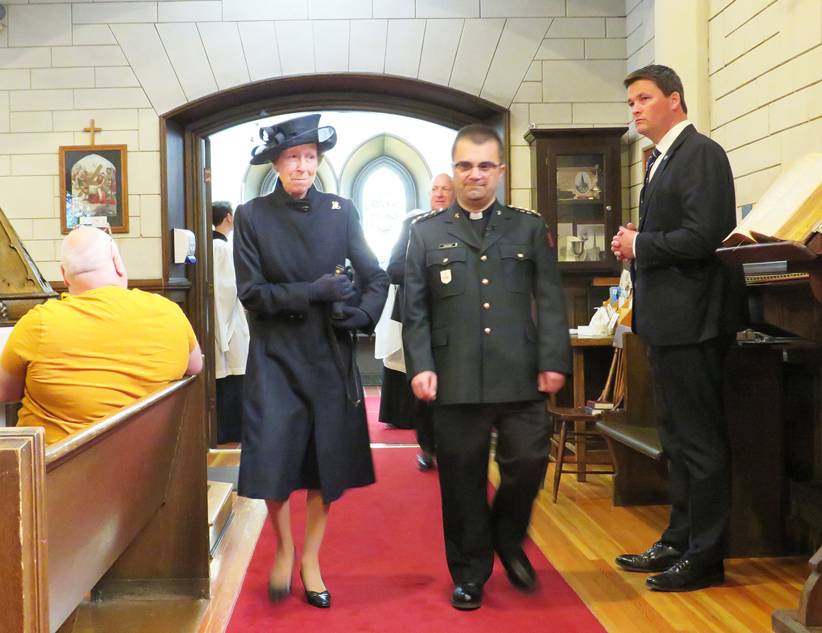 Historic regiment, two Anglican churches host Princess Royal | Trinity ...