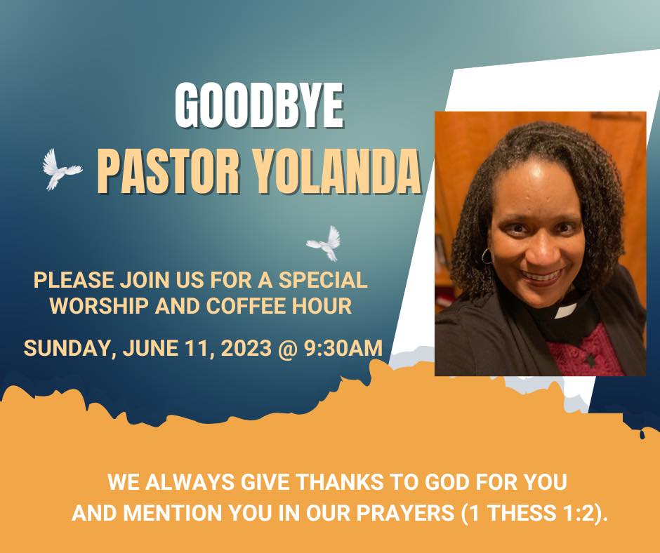 Hymnsing and Farewell for Pastor Yolanda | Salem Lutheran Church