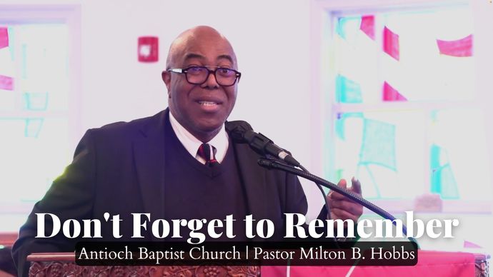 Sermons | Antioch Baptist Church