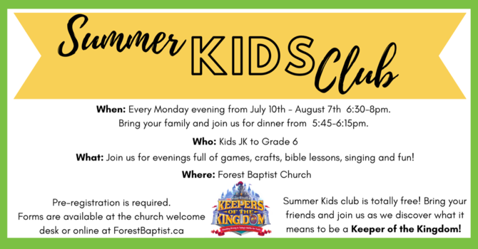 Forest Baptist Church | Baptist Church in Forest, ON