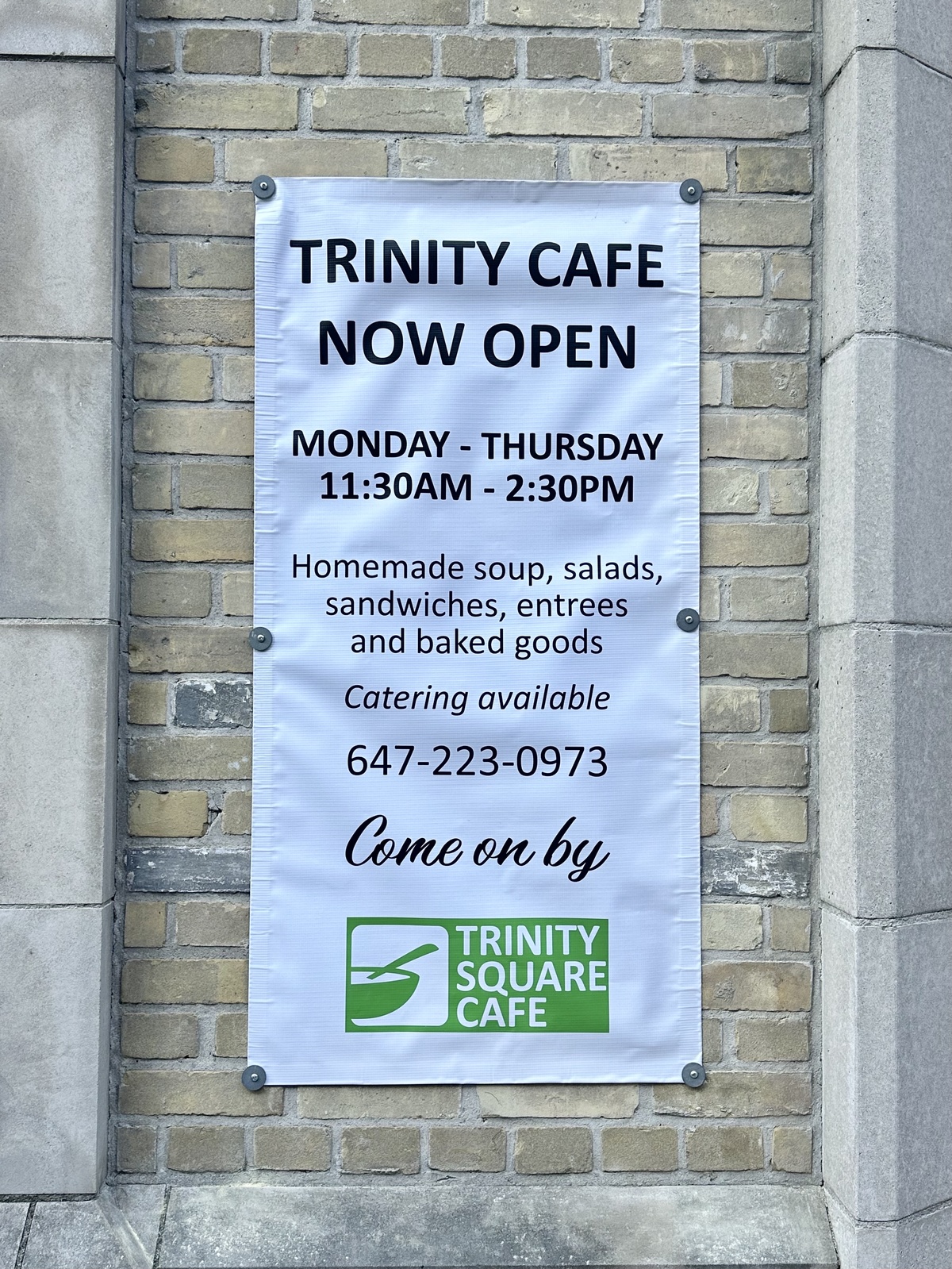 Trinity Cafe is Open! | Metropolitan United Church