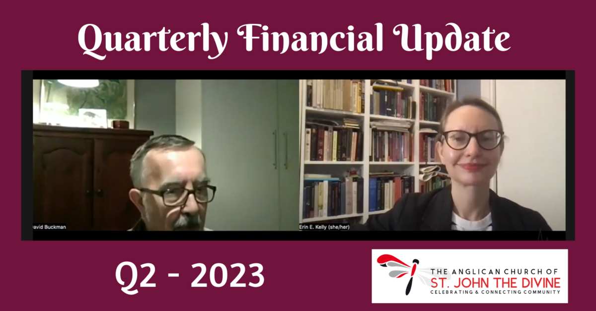 Q2 2023 Financial Report Video Update | Financial Stewardship & Giving ...