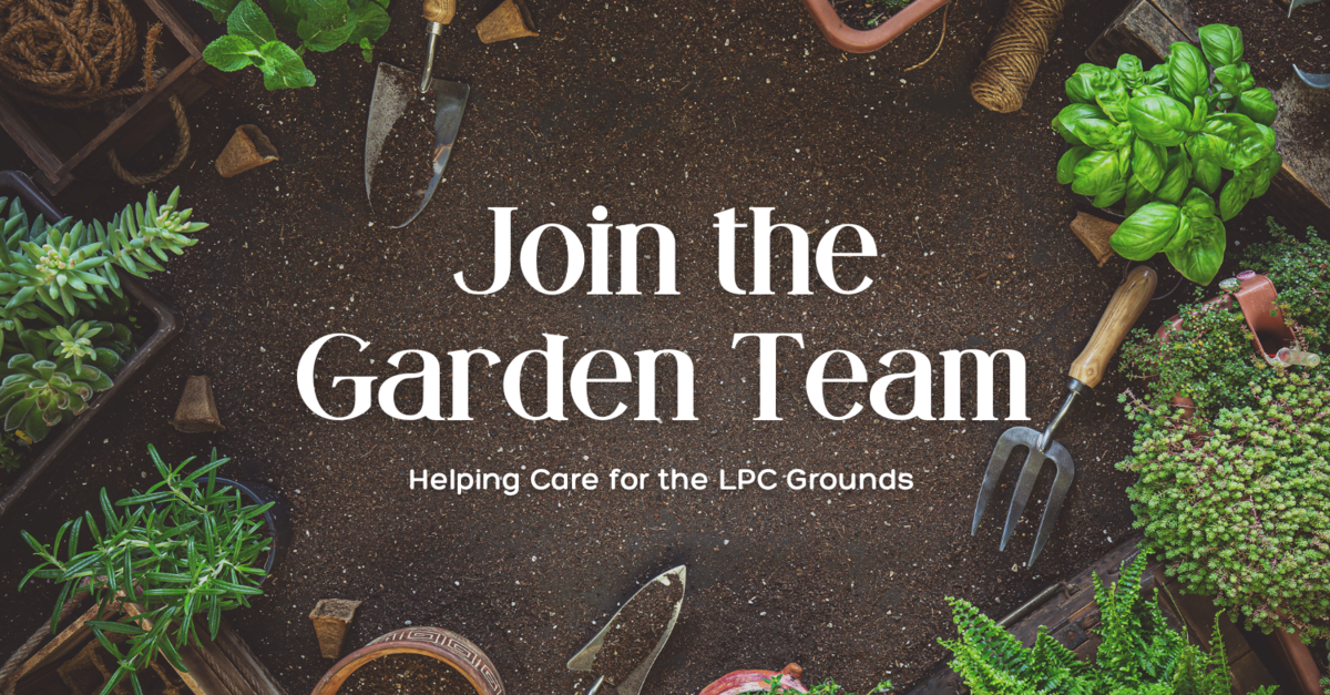 Join the Garden Team | Serving Groups and Gatherings | Lambrick Park Church