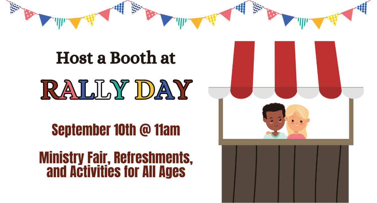 Host a Booth at Rally Day! | Family Life | Faith Lutheran Church