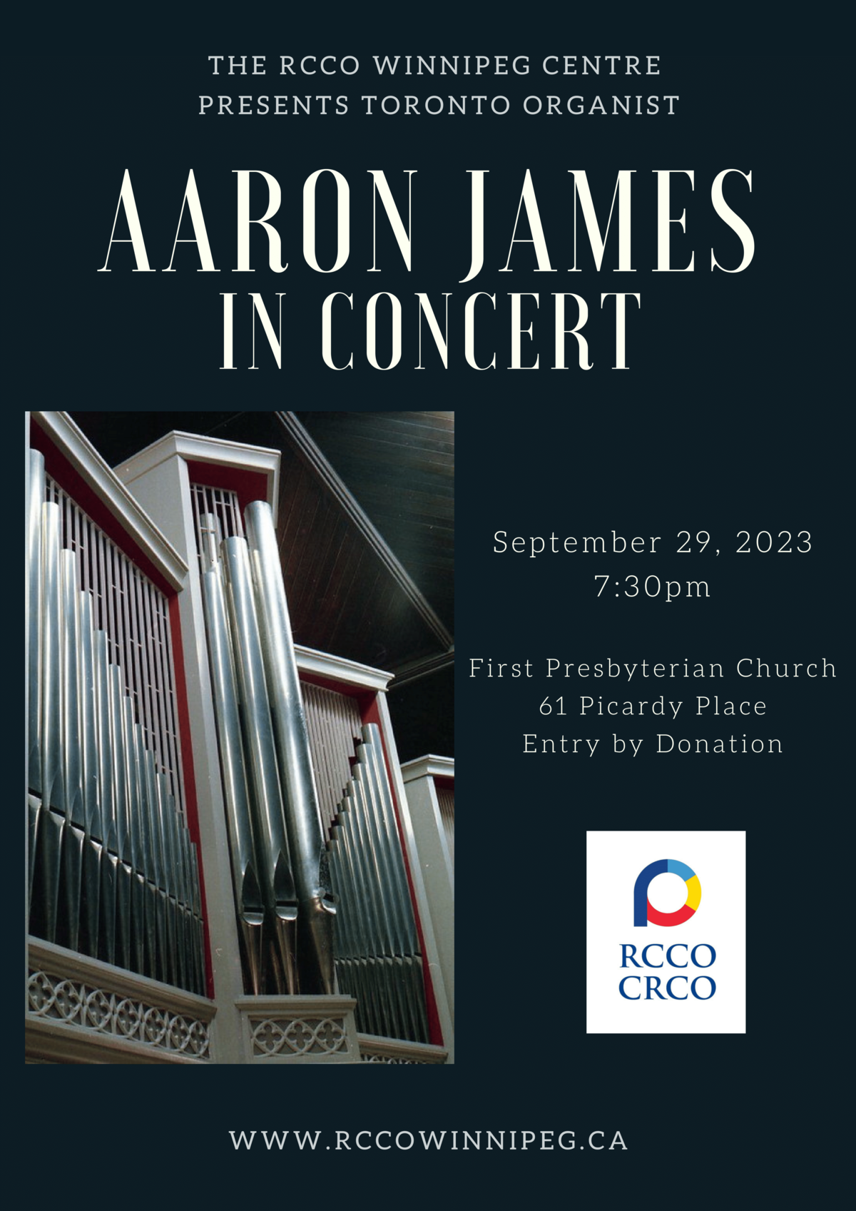 Aaron James in Concert | Holy Trinity Church