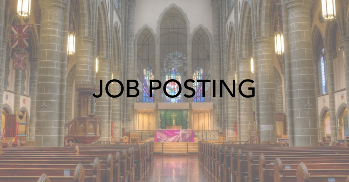 Clergy Job Posting: Christ Church Cathedral | St Philip Anglican Church