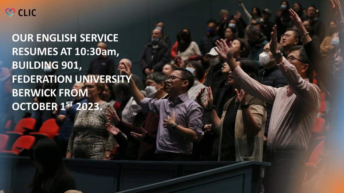 RESUMPTION OF ENGLISH SERVICE @FEDERATION UNI BERWICK FROM OCTOBER 1st ...