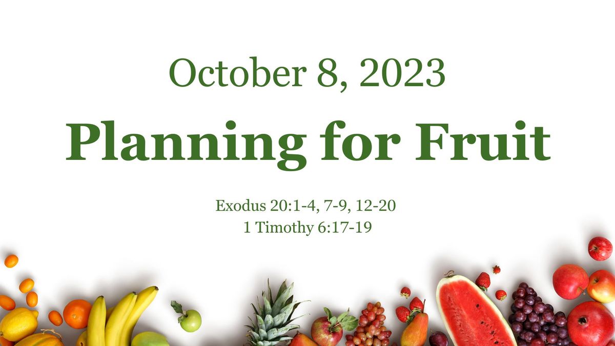 October 8, 2023 | Stone UMC