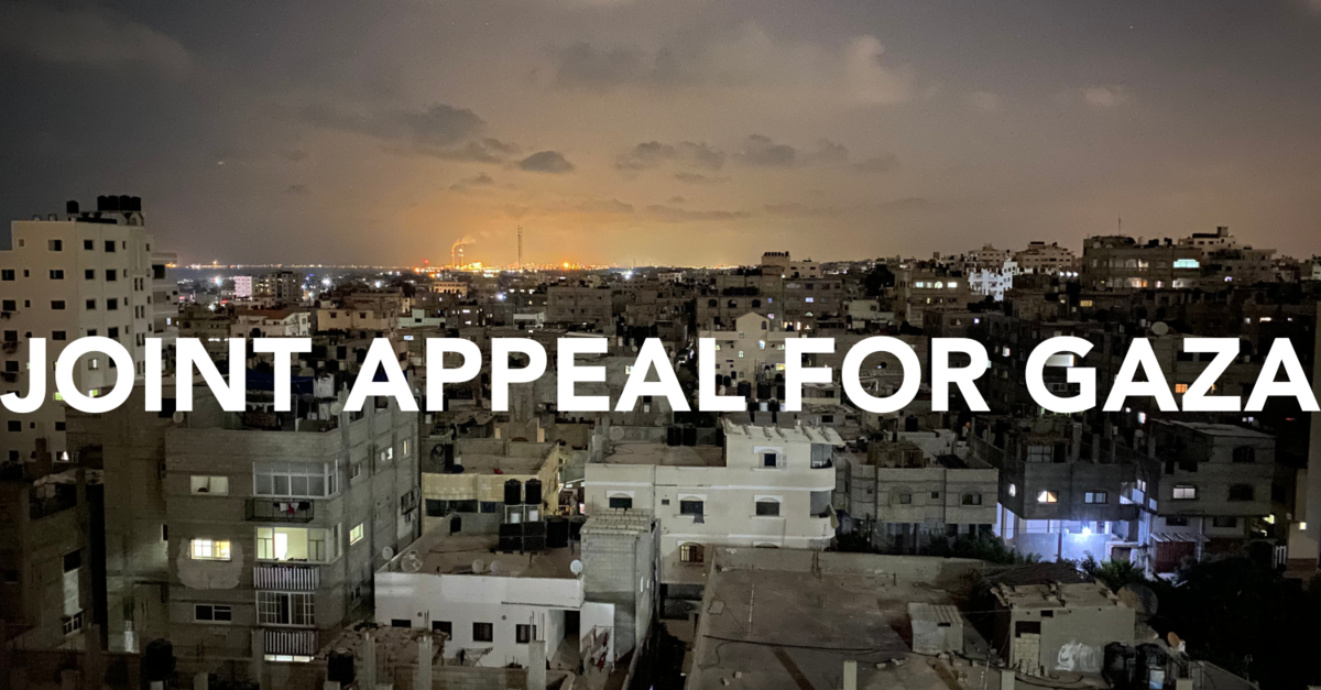 Joint Appeal for Gaza | Christ Church Cathedral