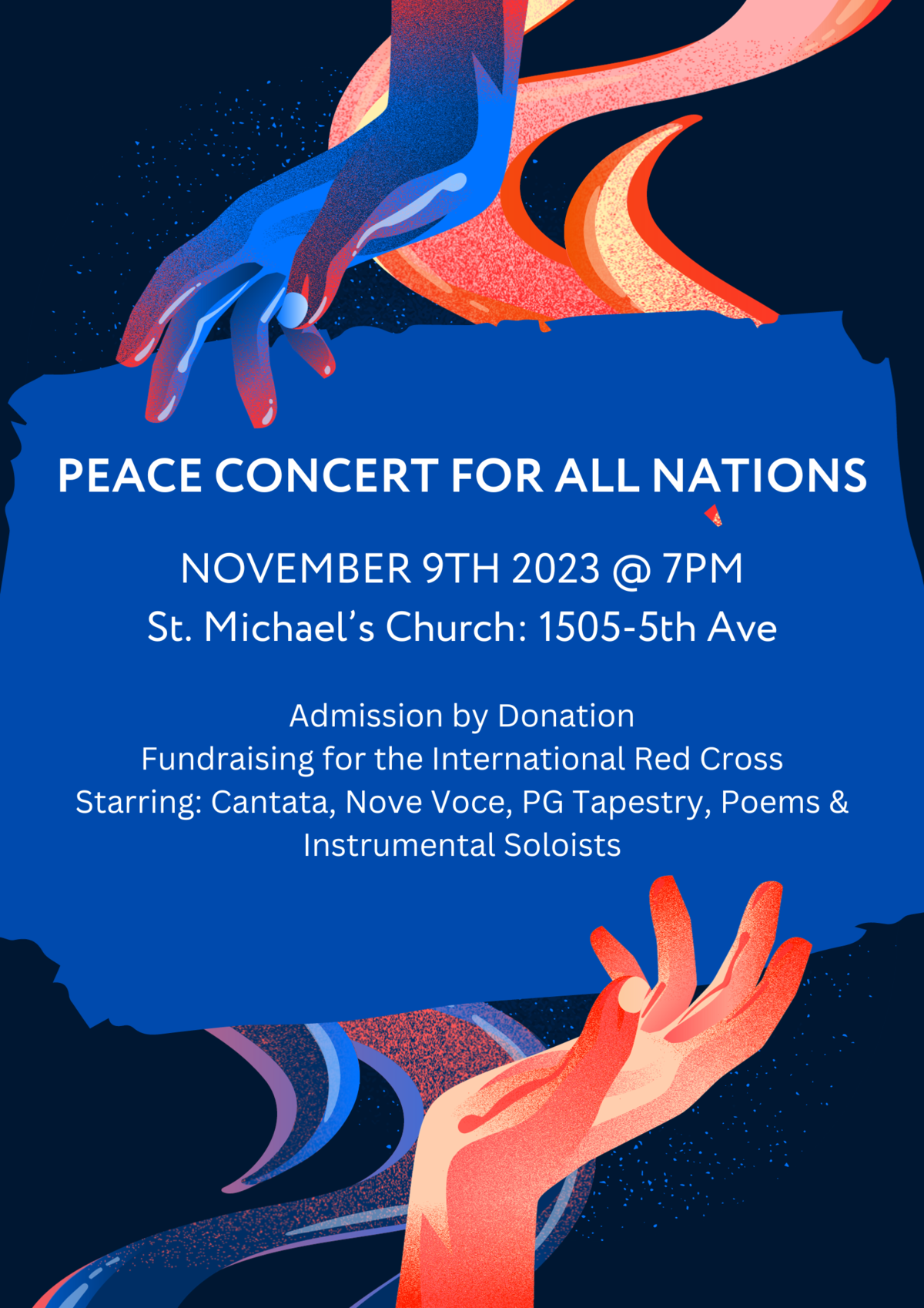 Peace Concert for All Nations | St. Michael and All Angels Prince ...