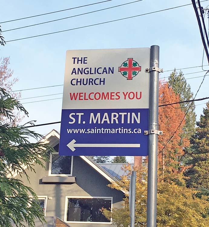 New Street Signs at St. Martin, North Vancouver | St. Martin's ...