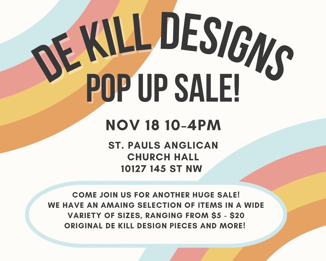 De Kill Designs Sale | St. Paul's Anglican Church