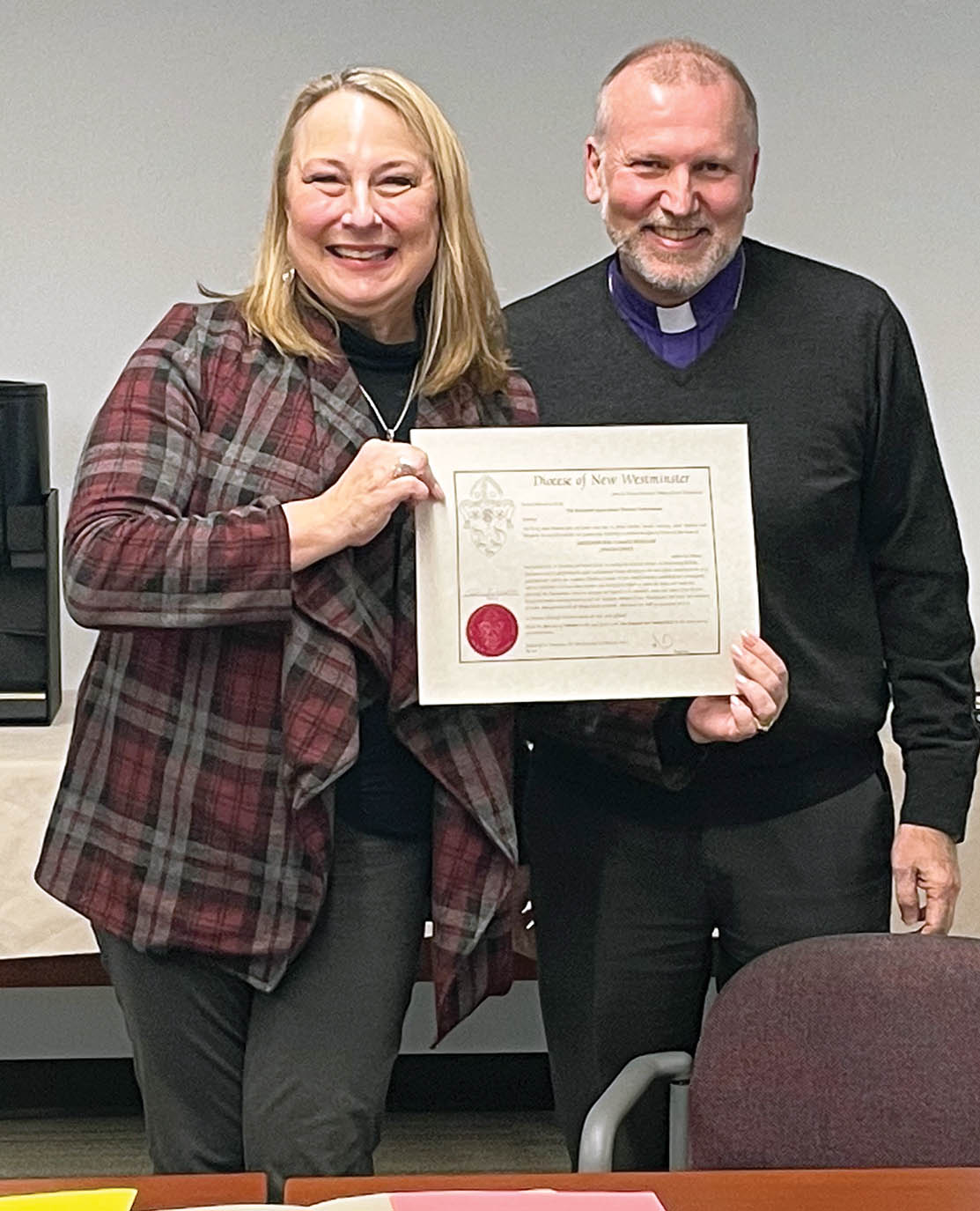 Welcome Mother Joyce Parry-Moore | Anglican Diocese of New Westminster