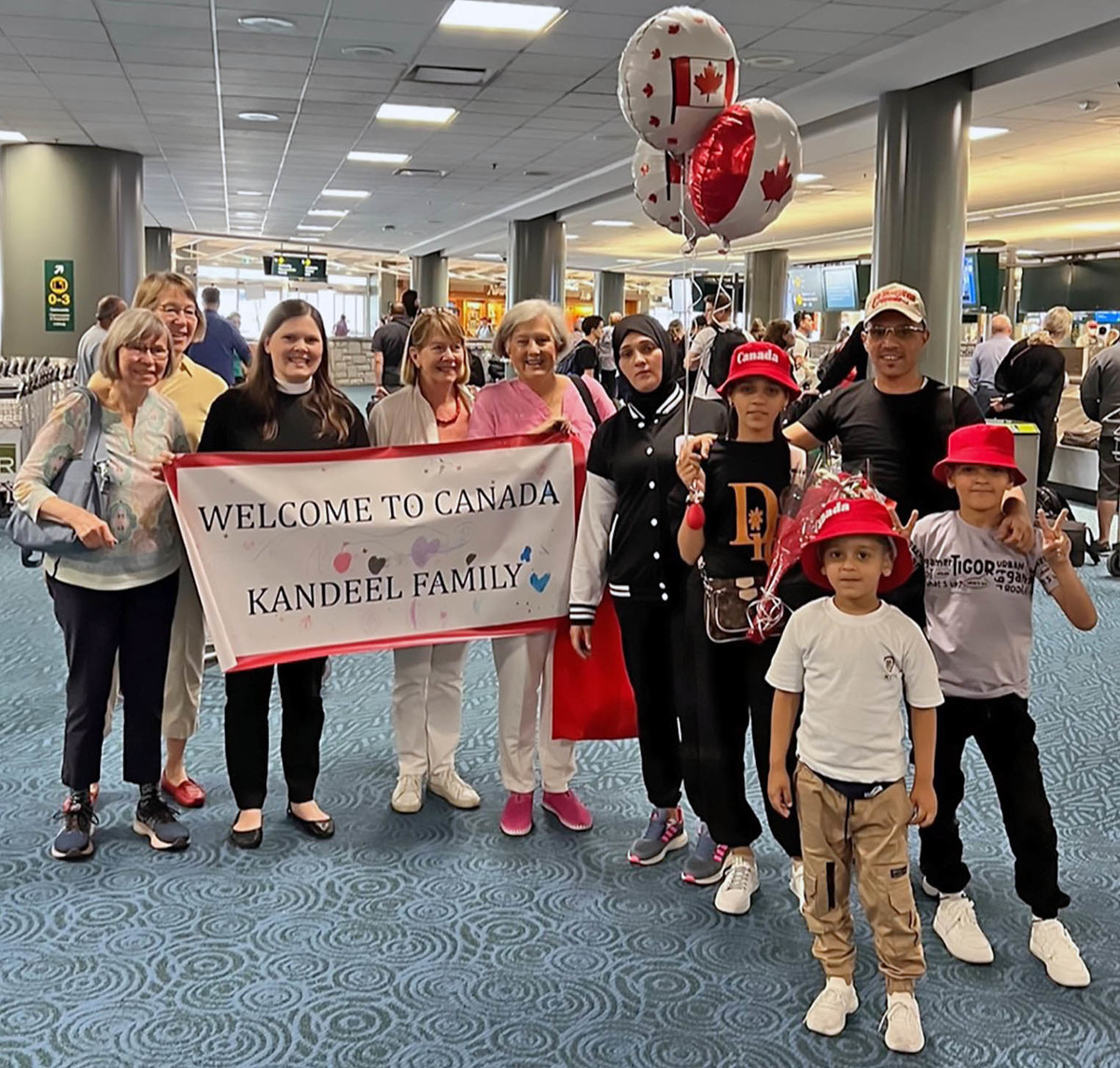 Welcoming the Kandeel Family | Anglican Diocese of New Westminster