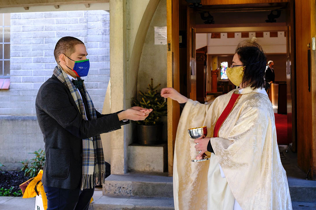 Drive Up; Walk Up Holy Communion at St. John, Shaughnessy | St. John's ...
