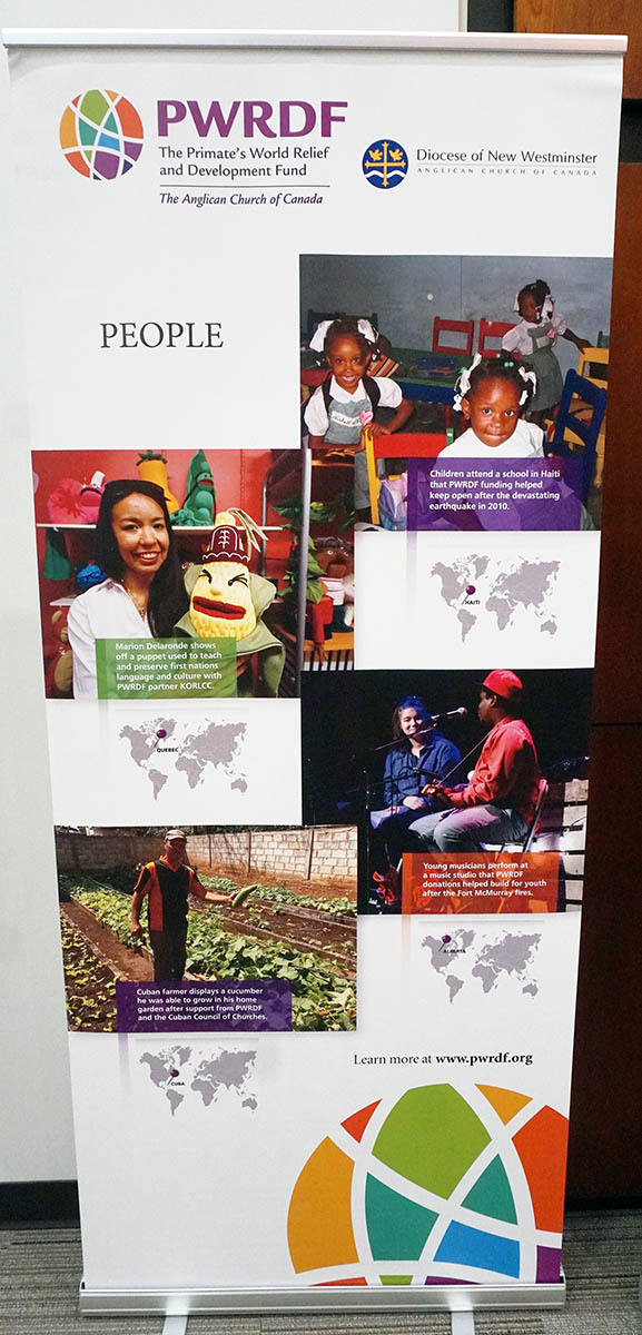PWRDF Promotional Banners | Anglican Diocese of New Westminster