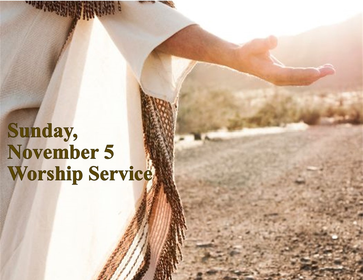 Sunday, November 5 Worship Service | Lutheran Church of our Saviour