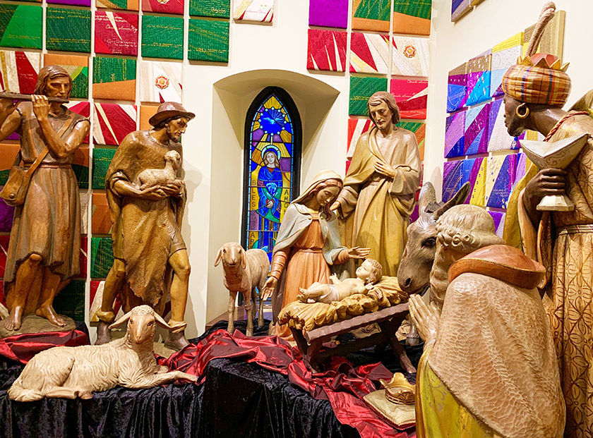 Historic Crèche on Display at CCC | Christ Church Cathedral | Anglican ...