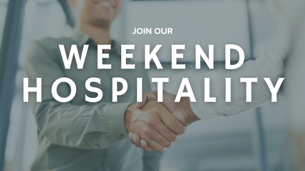 Join Our Weekend Hospitality Team! | Vernon Alliance Church
