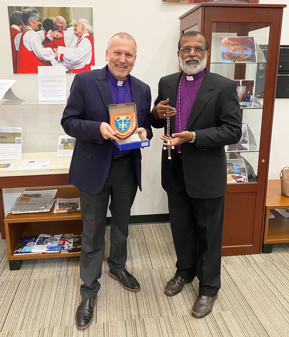 Bishop John Meets Bishop Sabu | Anglican Diocese of New Westminster