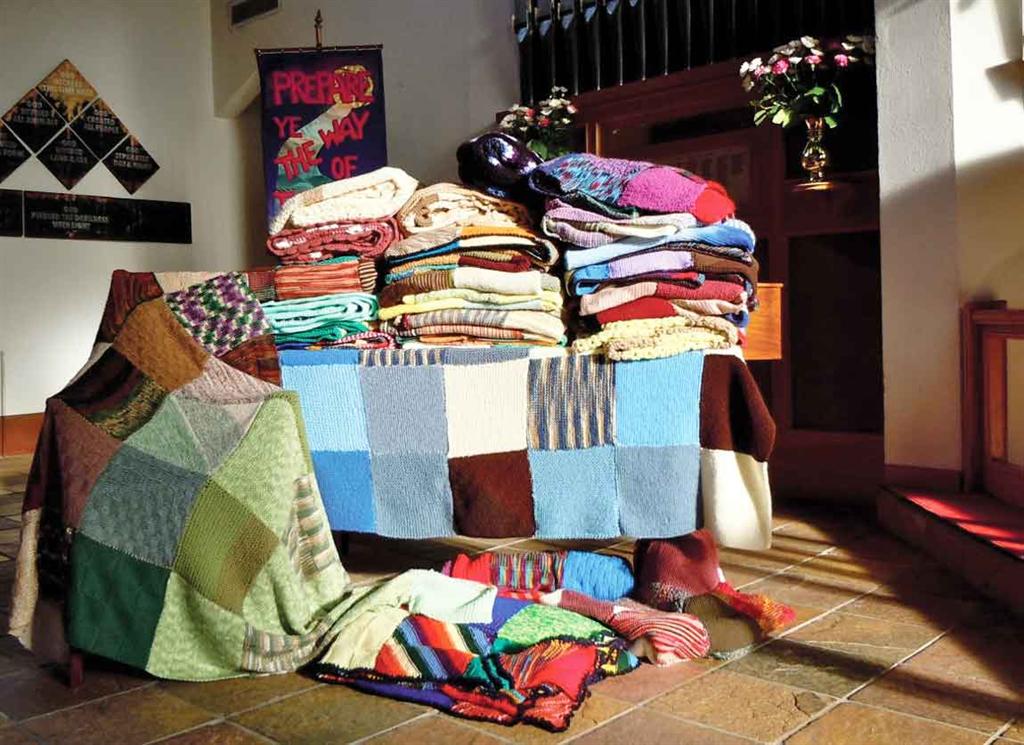 A Pile of Blessed Blankets | Anglican Diocese of New Westminster