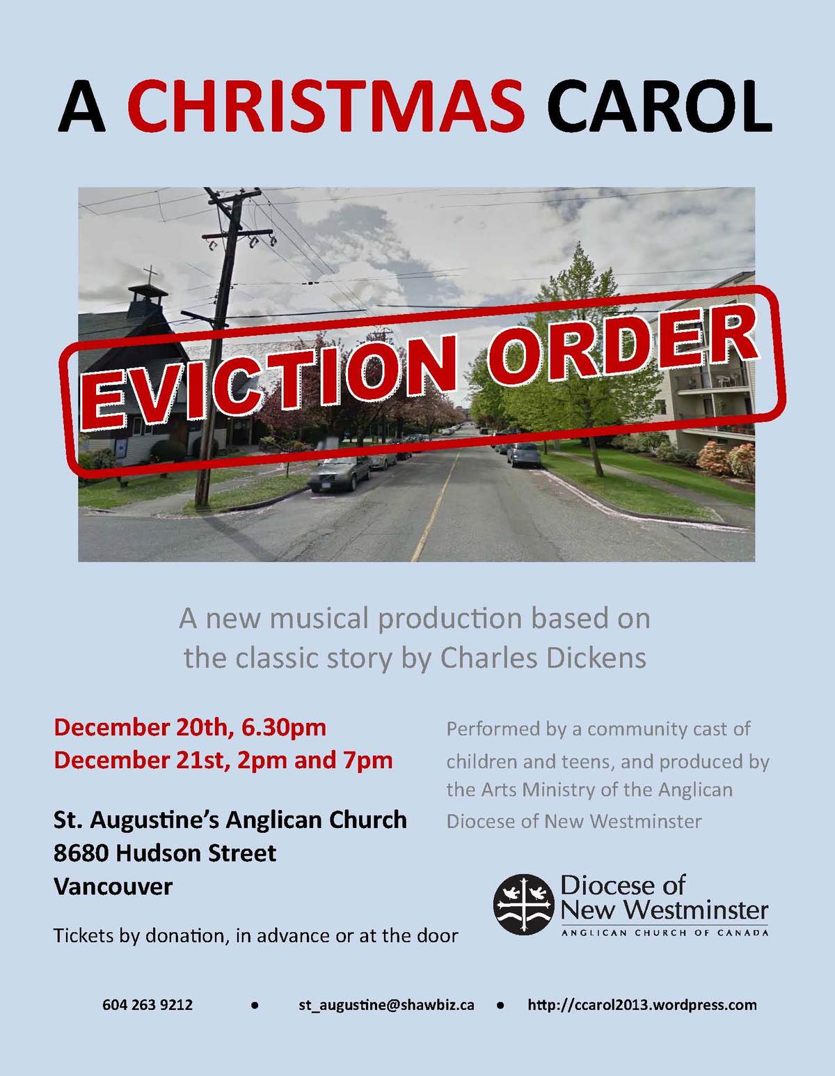 A Christmas Carol | Anglican Diocese of New Westminster