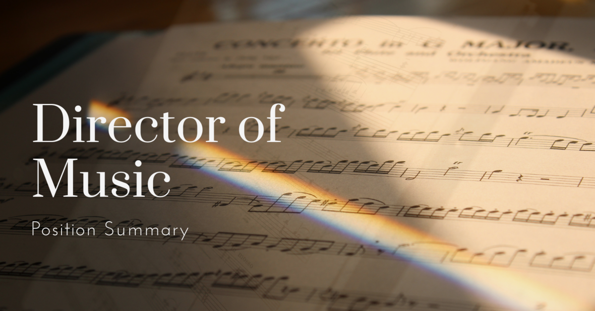 Seeking Next Director of Music | Cathedral Music | Christ Church ...