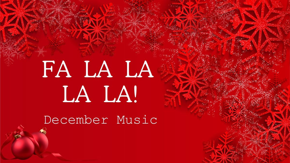 Music in December | Adult and Youth Music | Holy Cross Lutheran Church