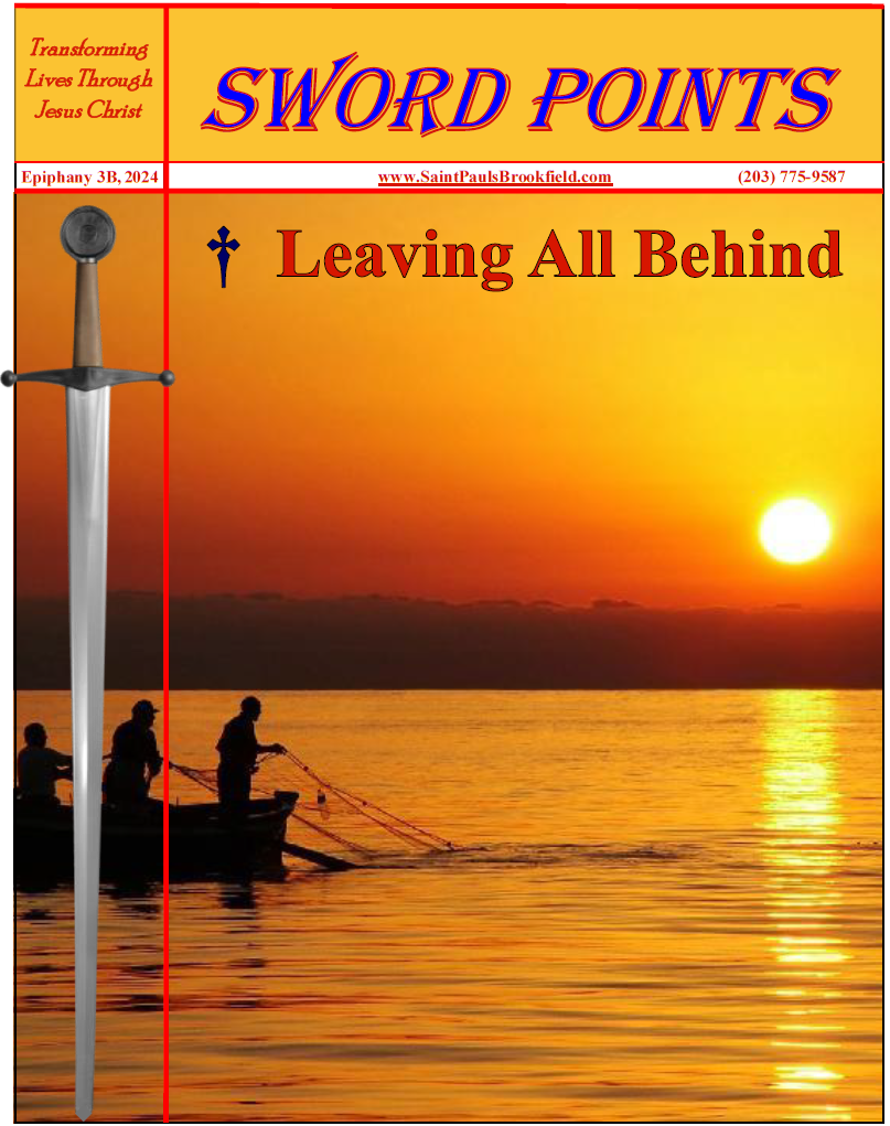 St. Paul's Sword Points for Epiphany 3B, 2024 | St. Paul's Parish