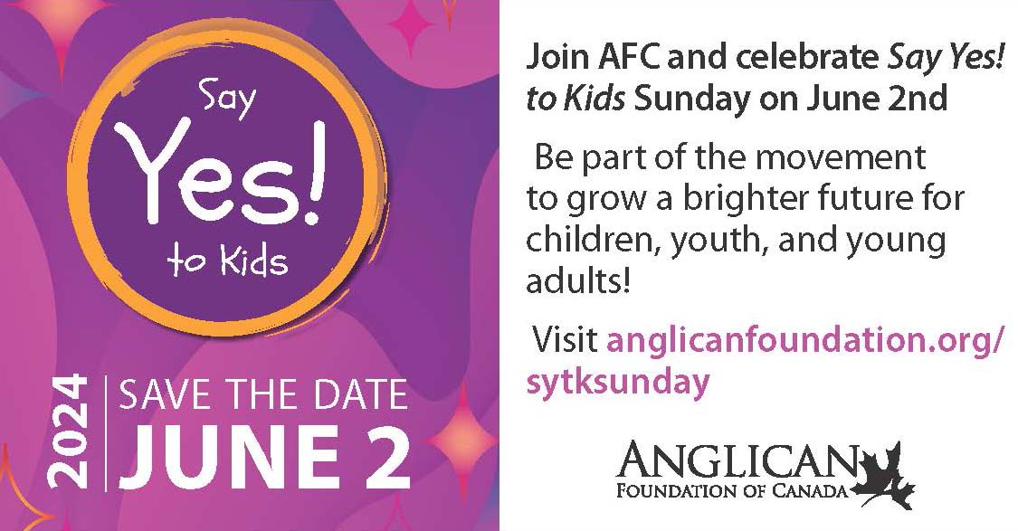 Say Yes! to Kids Has Provided $41,000 To YEG Ministries | Anglican ...