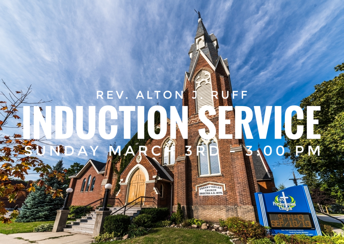 Induction Service For Rev. Alton J. Ruff | First Presbyterian Church