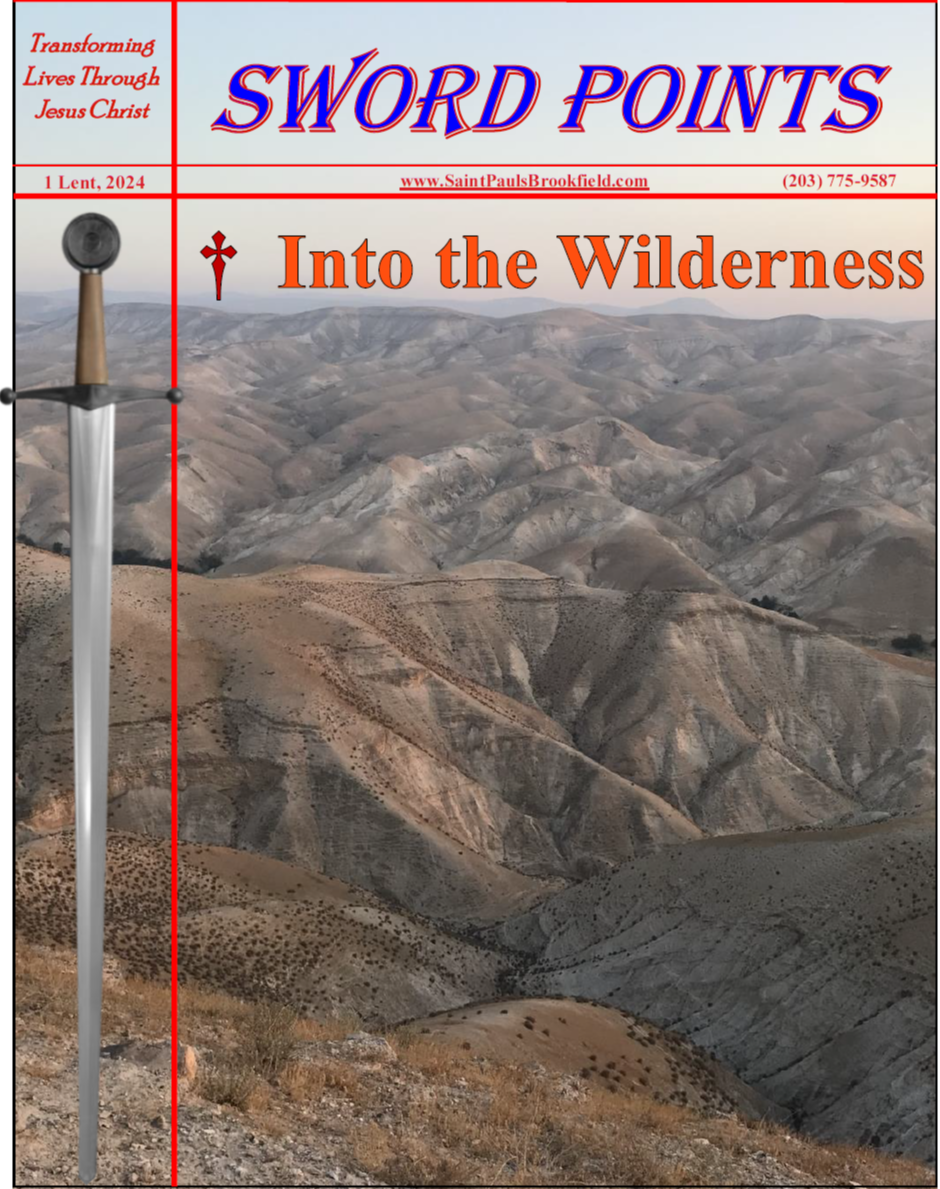 St. Paul's Sword Points for Lent 1 B, 2024 | St. Paul's Parish