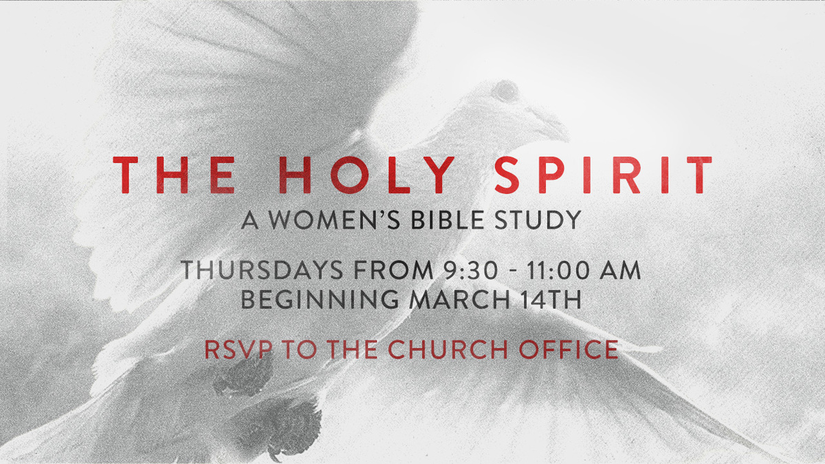 Women's Bible Study: The Holy Spirit | Women's Ministry | Staples Mill ...