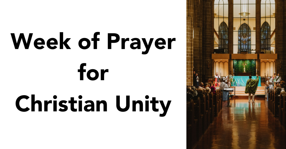 A Week of Prayer for Christian Unity | Anglican Diocese of British Columbia