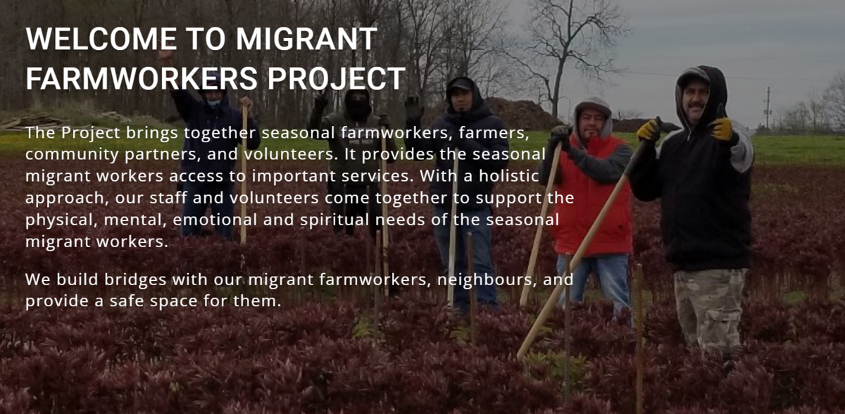 February Mission : Migrant Farm Workers Project | Missions, Outreach ...