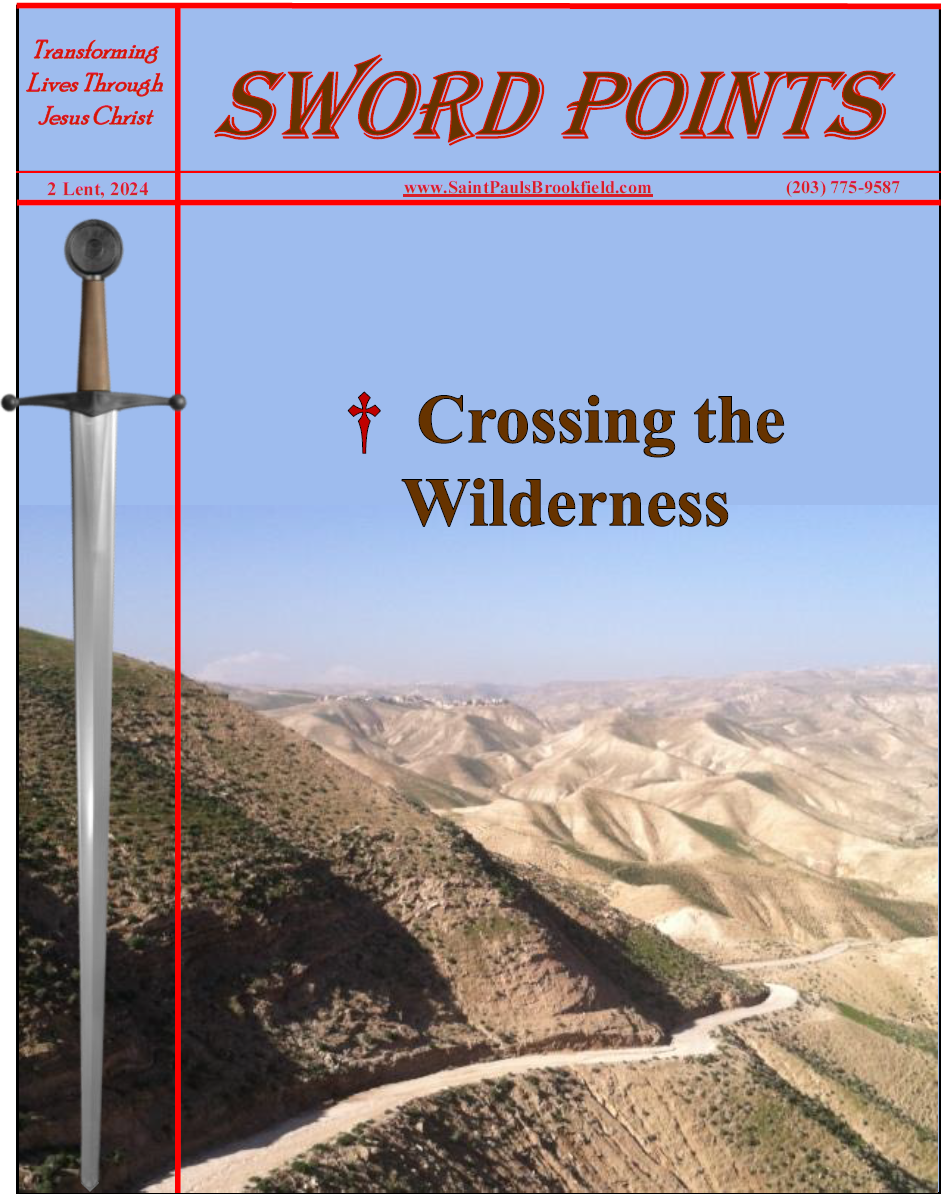 St. Paul's Sword Points for Lent 2 B, 2024 | St. Paul's Parish