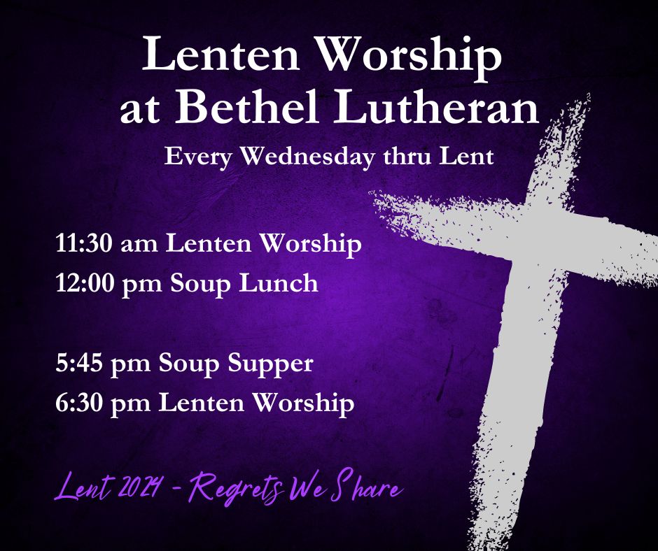Lent Midweek | Bethel Lutheran Church