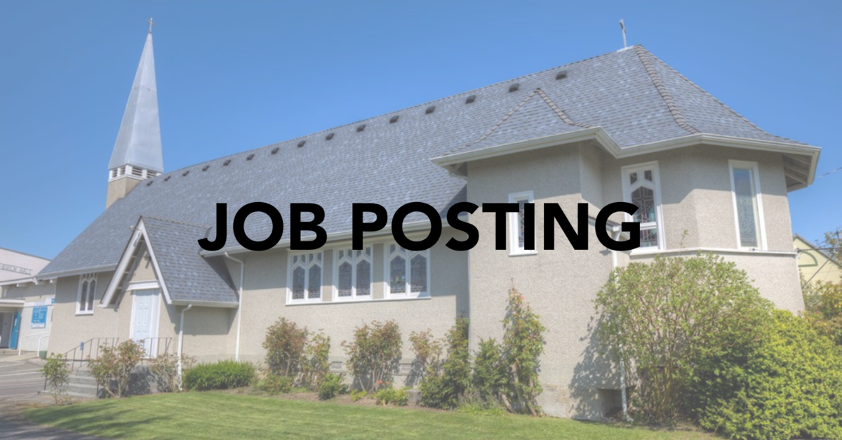 Job Posting - Parish Administrator | Anglican Diocese of British Columbia