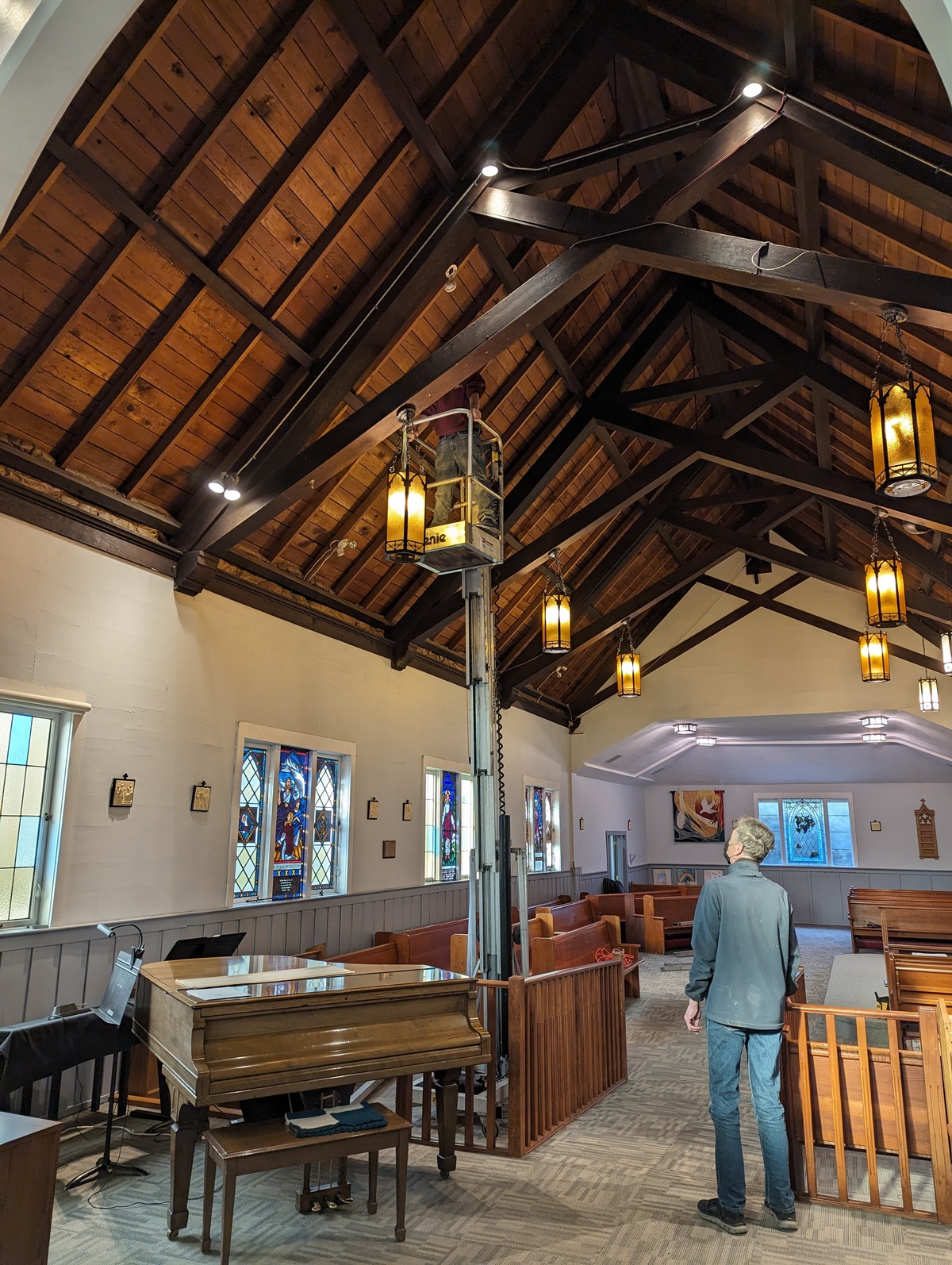 Heat Sensors replaced | St. Agnes Anglican Church